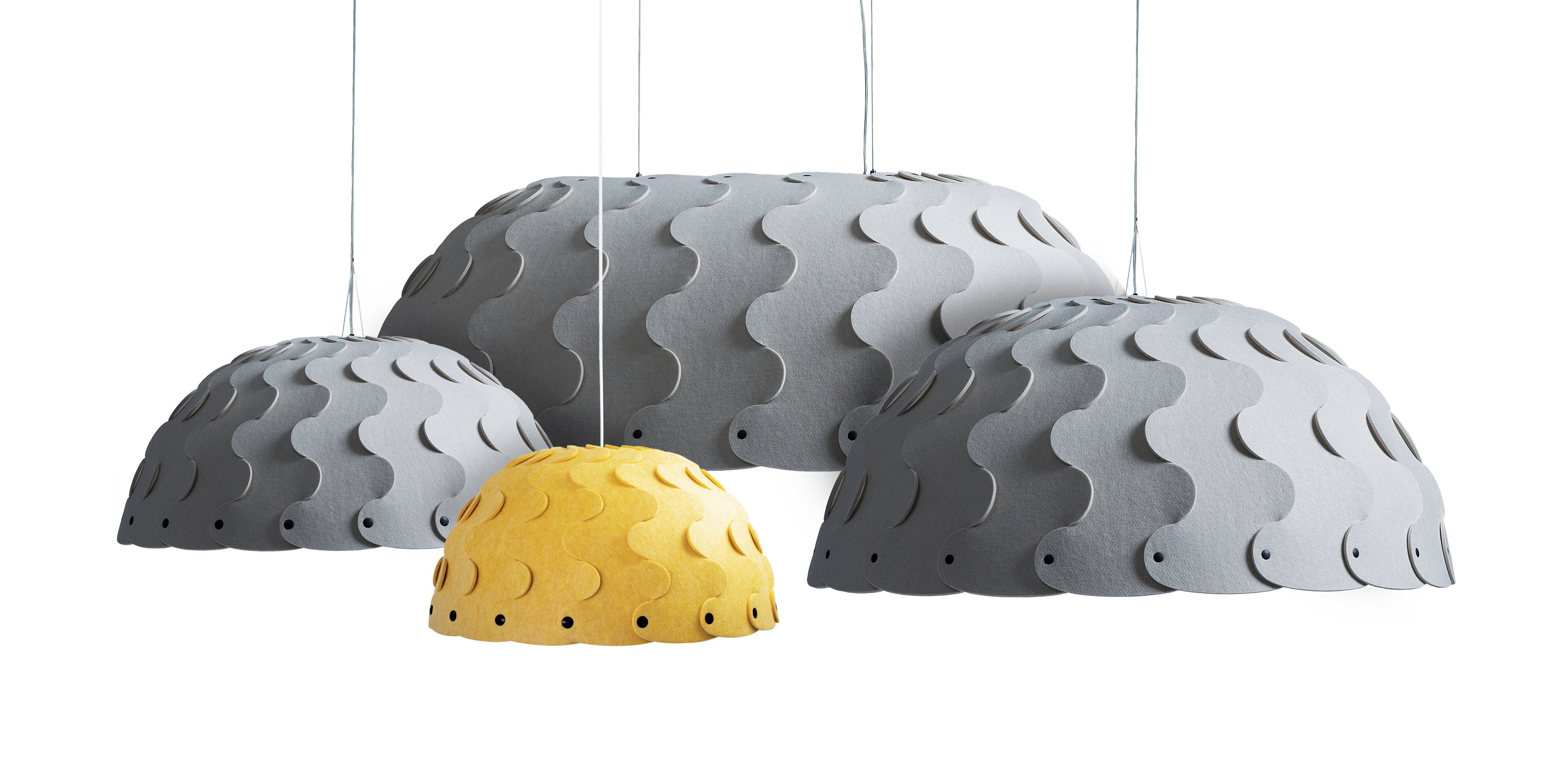 Ergostyle - Hush Acoustic Hood - Hush Lamp - Designer Lamp - PLN Hush Light